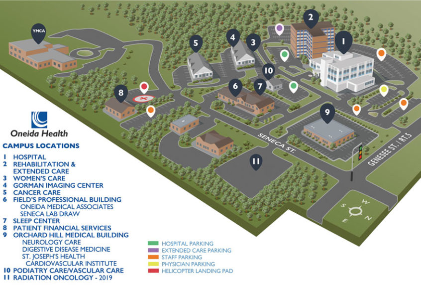 Campus Map 2019 - Oneida Health