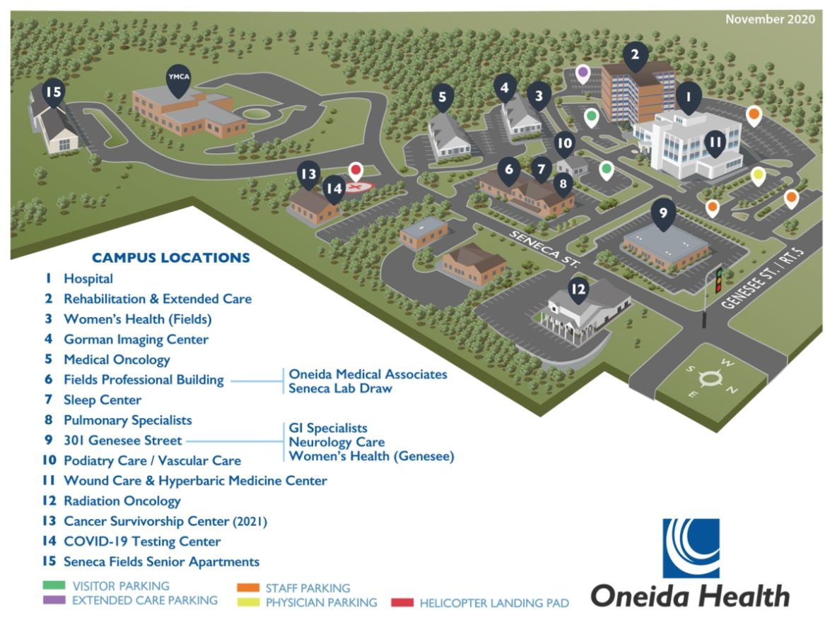 Oneida Health Campus Map - Oneida Health